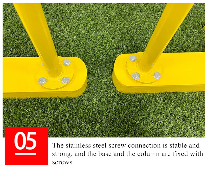 Portable Adjustable Badminton Net Stand For Garden - Durable Steel Pipe ...