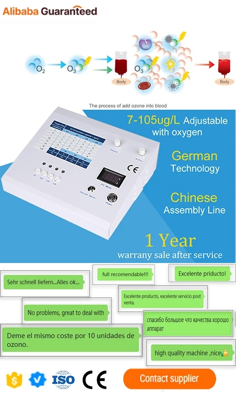 German Ozone Rectal Therapy Generator for Insufflation - Adjustable ...