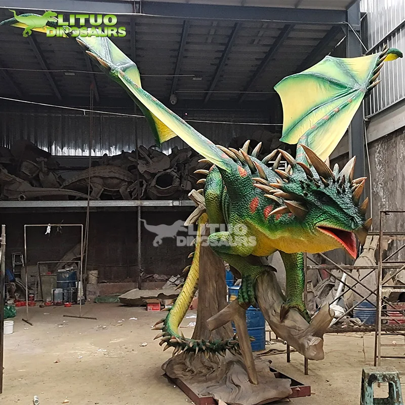 Full Size Realistic Animatronic Western Dragons| Alibaba.com