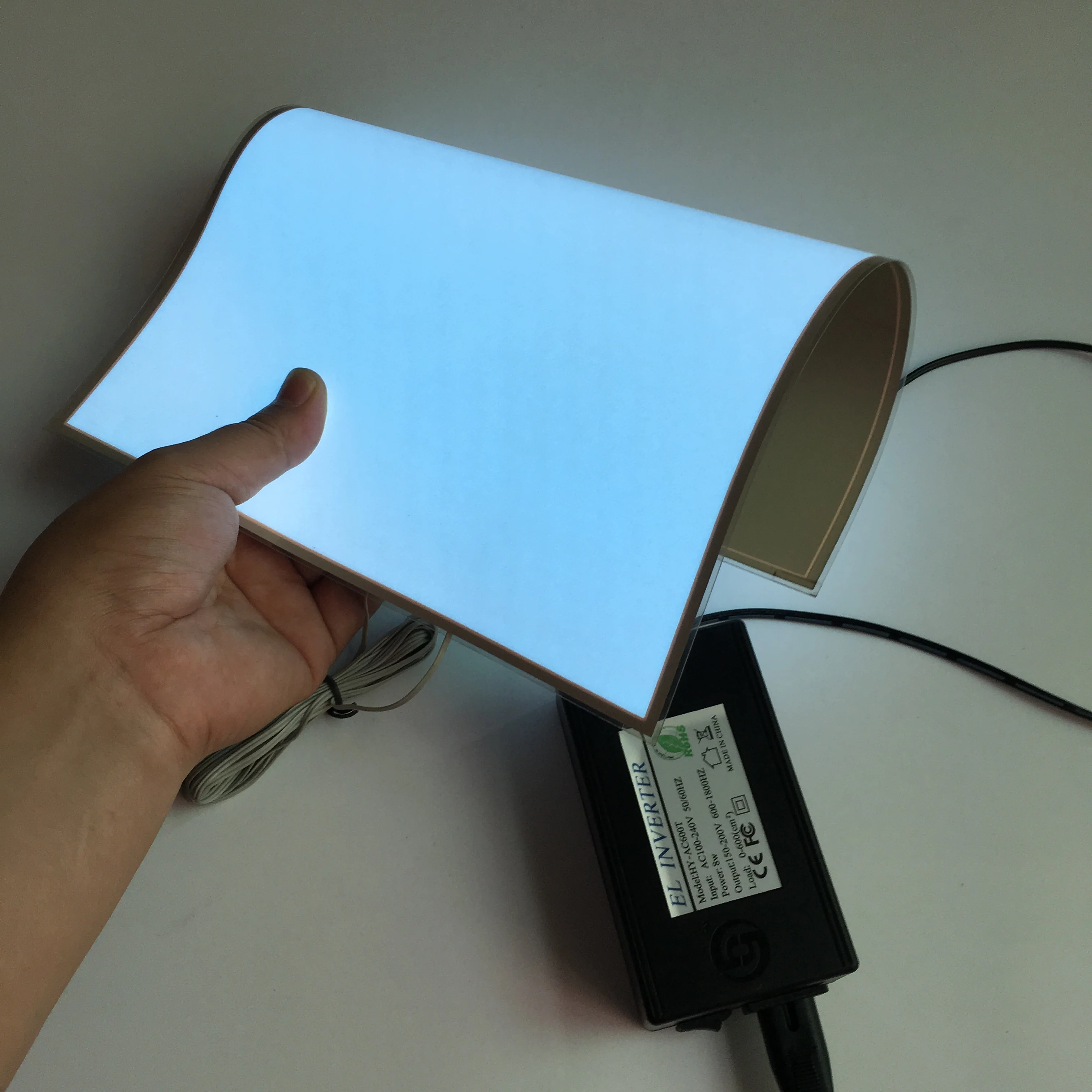 Cuttable High Brightness EL Sheet - Efficient Lighting