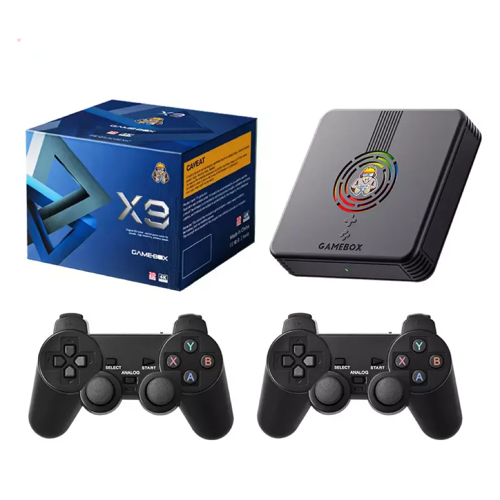 Newest design X9 Game Box 4K TV Classic Video Game Console 3D Video Game Box Retro Gaming ...