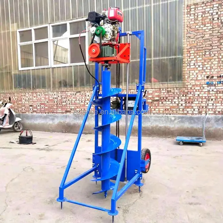 Portable Helical Pile Driver,Pile Driving Machine For Ground Screw ...