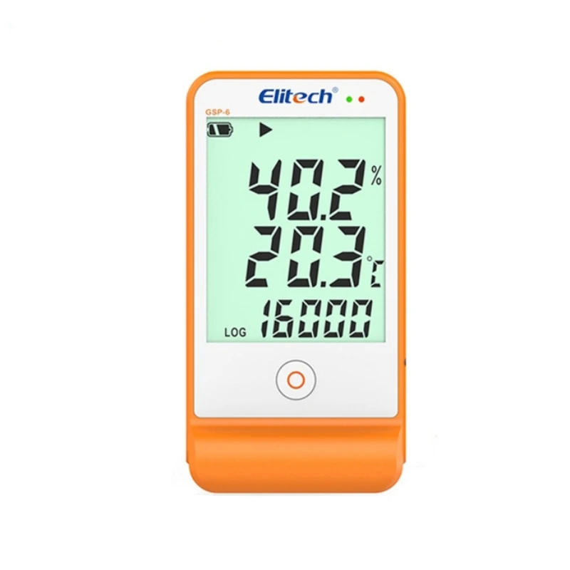 Elitech Gsp-6 Lcd Humidity Temperature Data Logger Multi Use Pdf Temperature Humidity Data ...