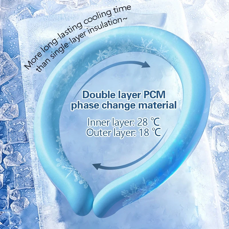 Neck Cooling Ring Neck Cooler Tube Collar Summer Cooler Ice Cooling ...