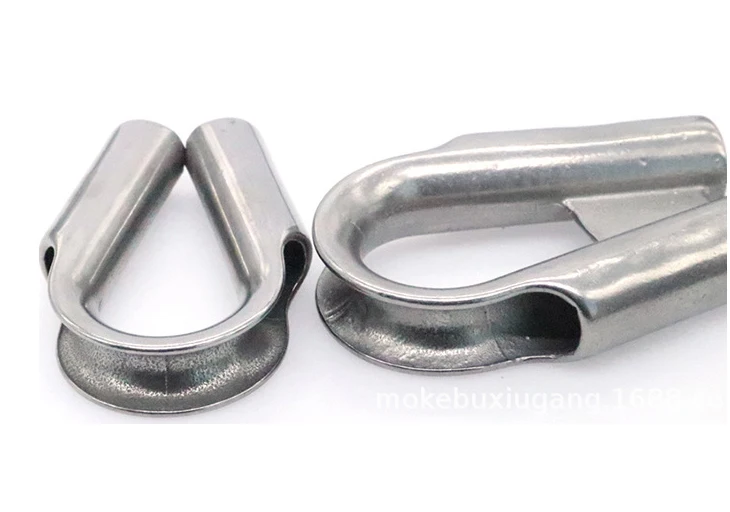 Stainless Steel 316 Wire Rope Tube Thimble 6mm With Gusset - Buy ...