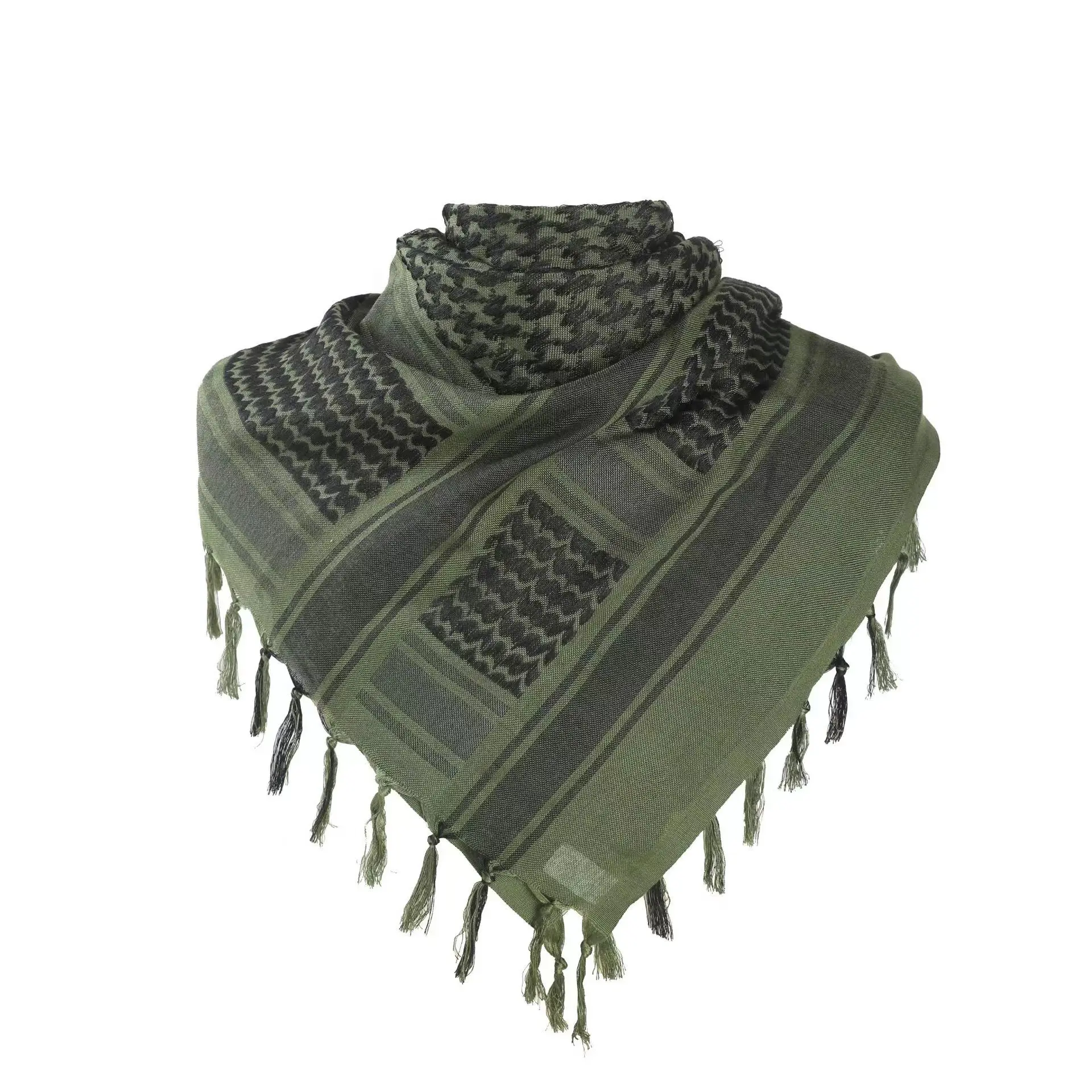 High Quality Tactical Outdoor Cotton Shemagh Scarf Winter Shawl Hijab ...