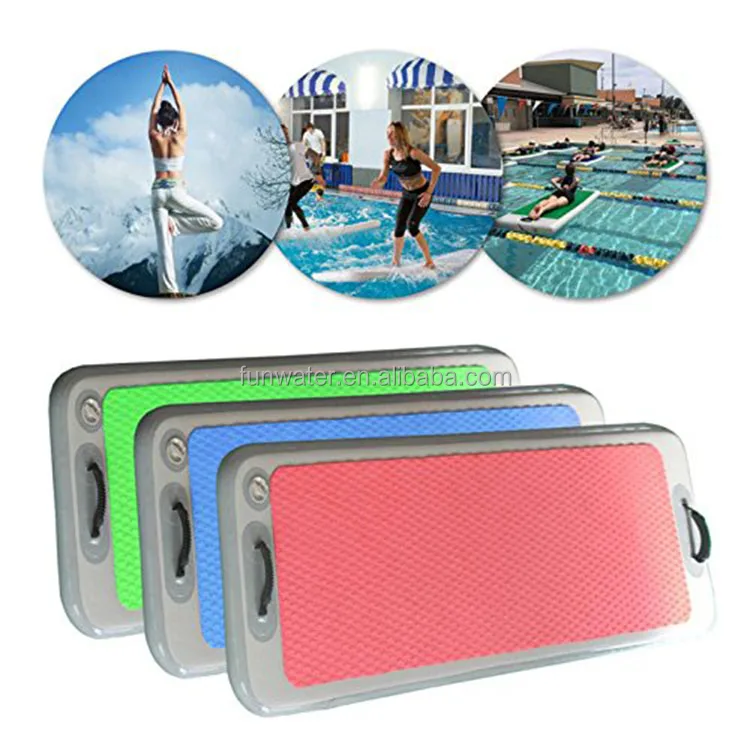 Customizable Inflatable Water Yoga Mats - Perfect for Gymnastics