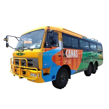 6x6 Off Road Coach Bus 6 Wheels Drive Coach Bus 10-31 Seater Tourist ...