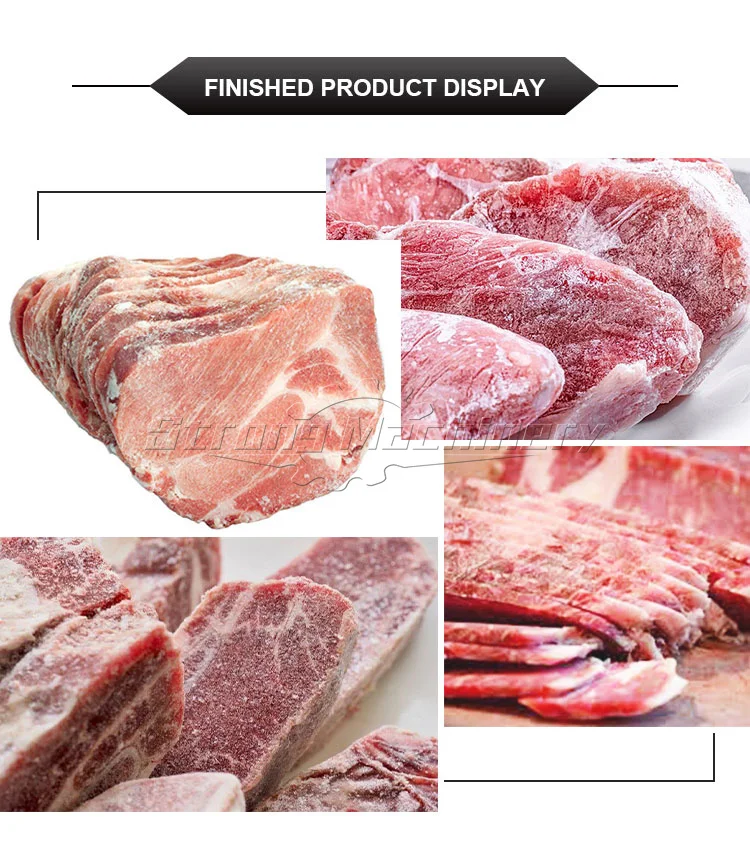 Stainless Steel Frozen Meat Block Chunk Flaker Chicken Meat Cutter ...