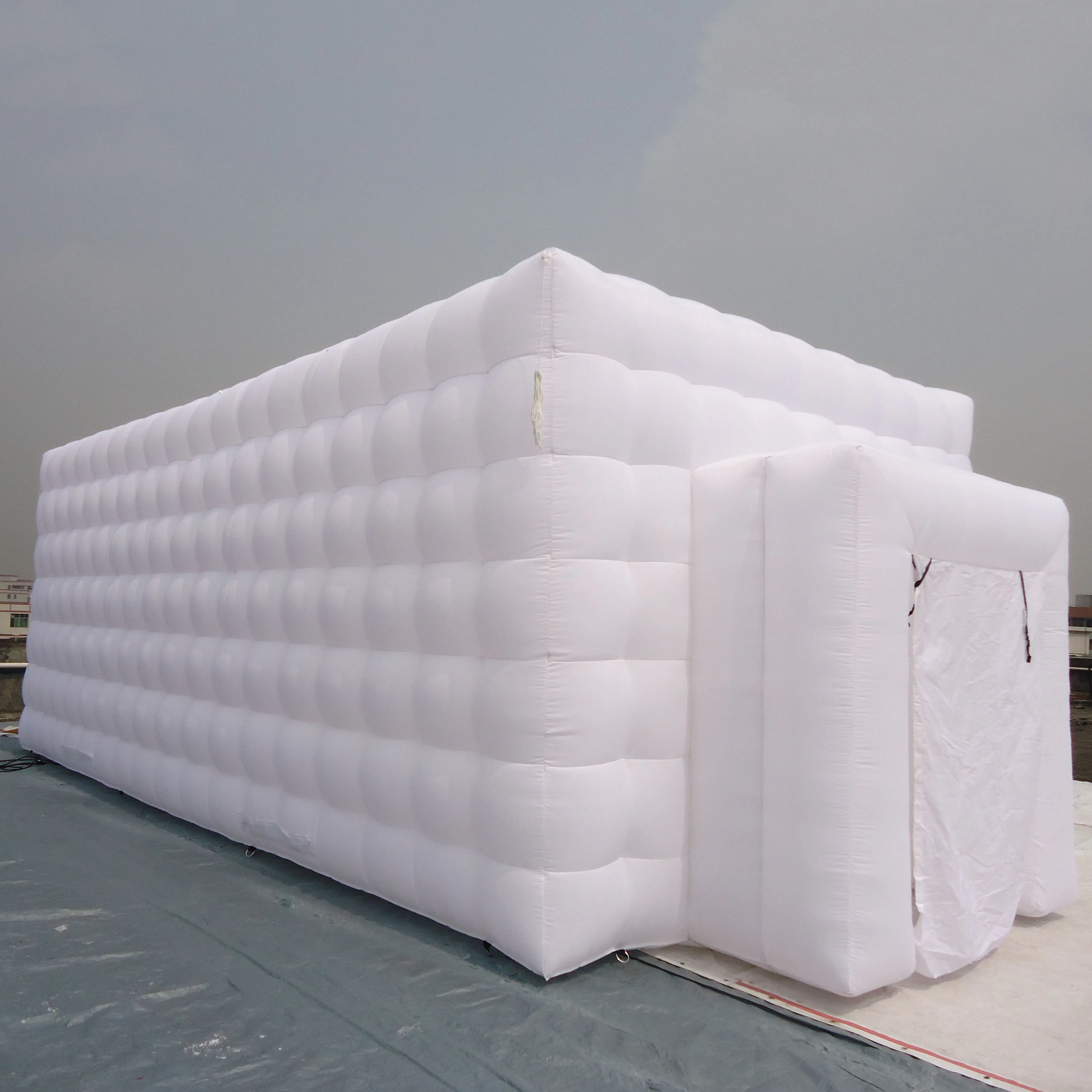 20ft Giant Custom Portable White Shade Inflatable Nightclub Cube Party ...