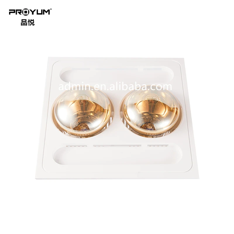 Durable Warm Ceiling Mounted Infrared Lamp Bathroom Heater With Led ...