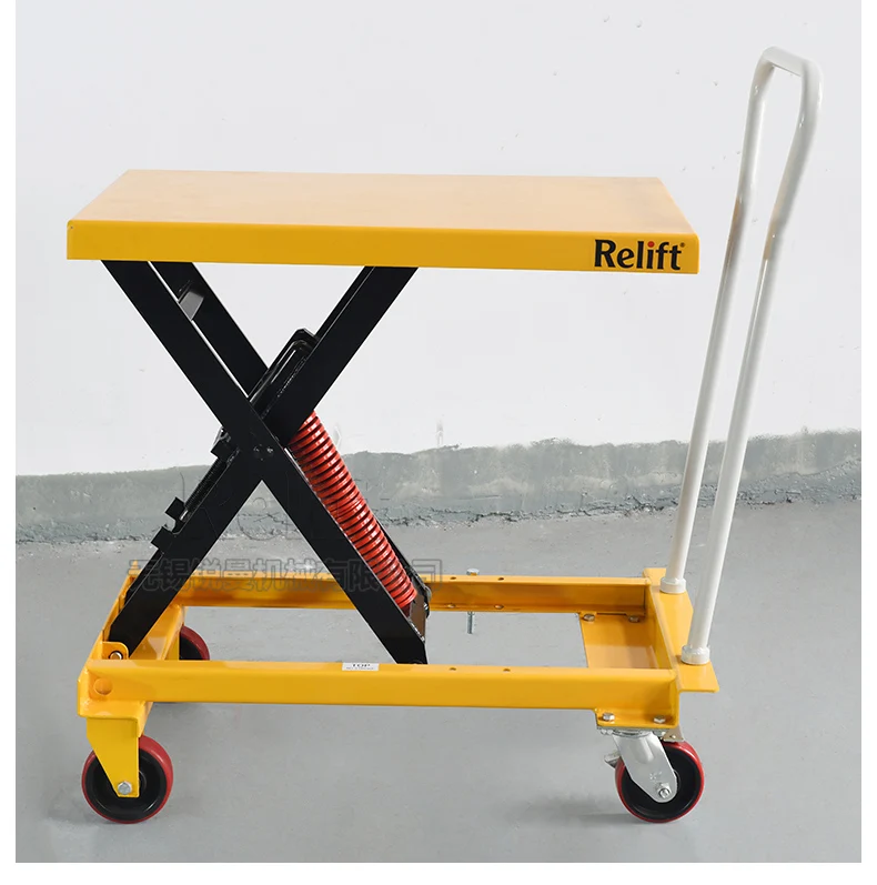 Self-balancing Work Platform Truck Spring Loaded Lift Table Spring Lift ...