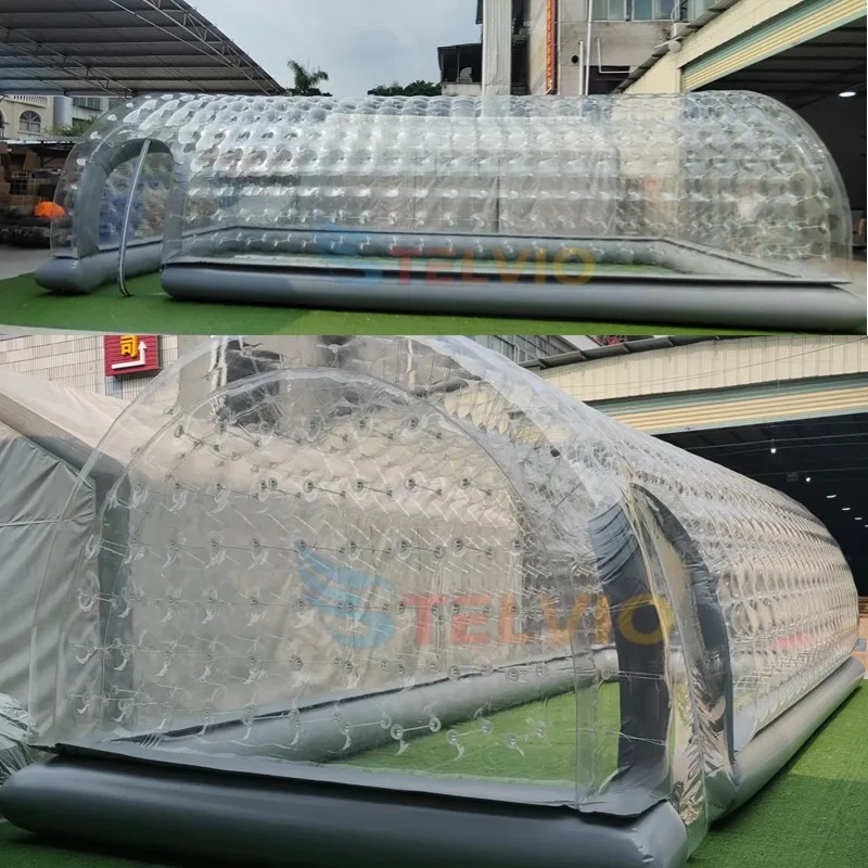 Outdoor Airtight Swimming Pool Dome Tent Transparent Bubble Inflatable ...