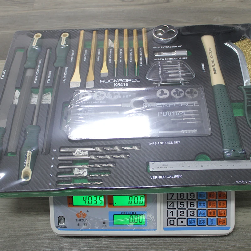 42 Pcs Multi-functional Portable Toolbox Maintenance Tool Box Auto ...