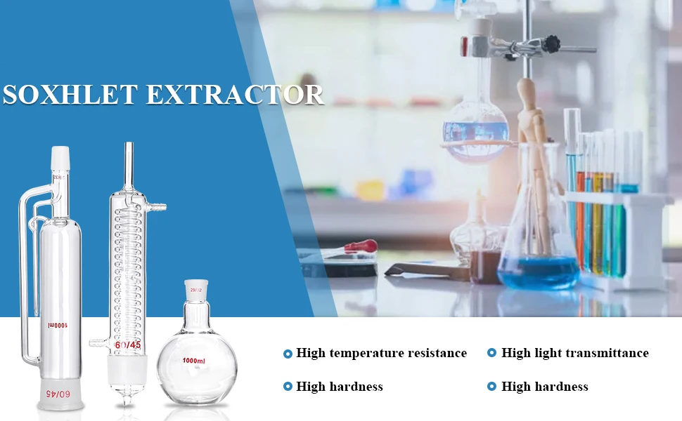 Borosilicate Glass Soxhlet Extraction Apparatus,Consist Of Flask ...
