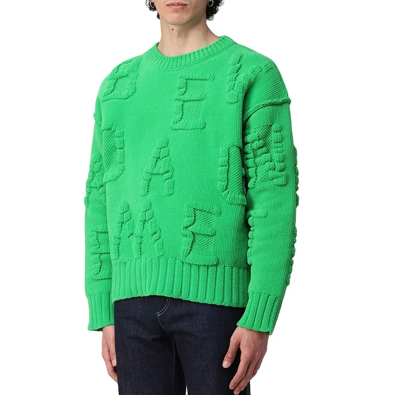 Custom LOGO OEM & ODM Men’s Embossing Sweaters Pullover