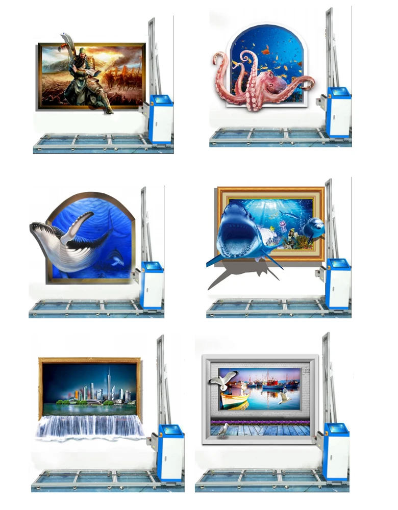 Wall Printing Machine 3d Vertical Wall Printer 3d Background Glass ...