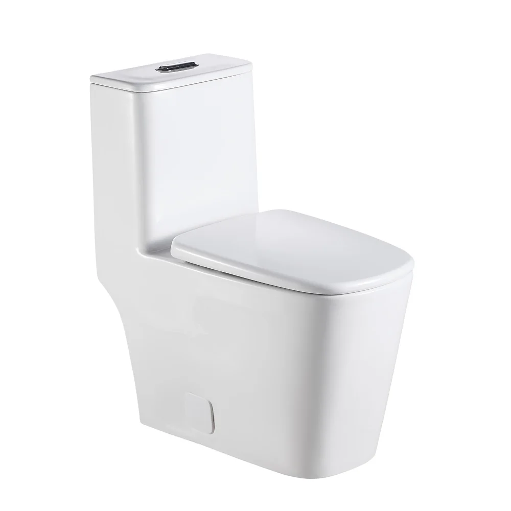 Une Pièce Toilettes Tornade Double Chasse Fermeture Douce Chine ...