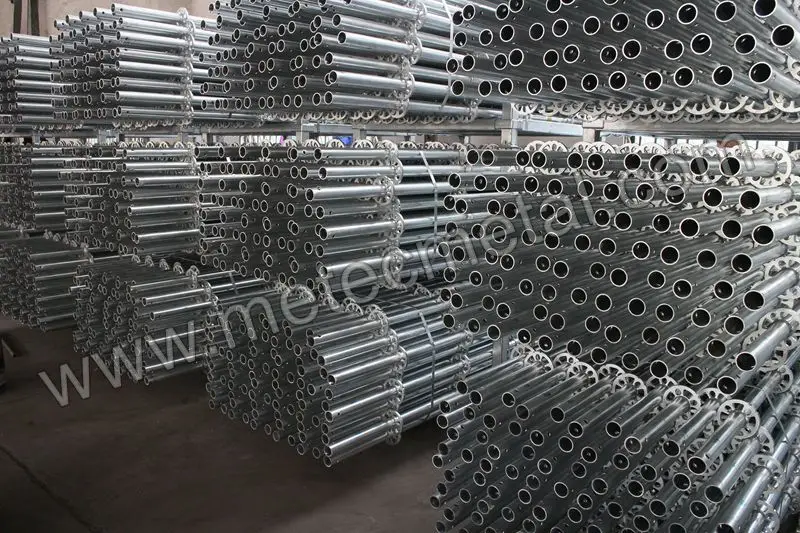 Q355 3.2mm Scaffolding Layher Ledger End Ringlock Standard Ledger - Buy Ringlock Standard all ...