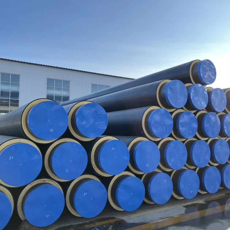 Polyurethane Foam Pre-insulated Preinsulated Carbon Steel Pipes And ...