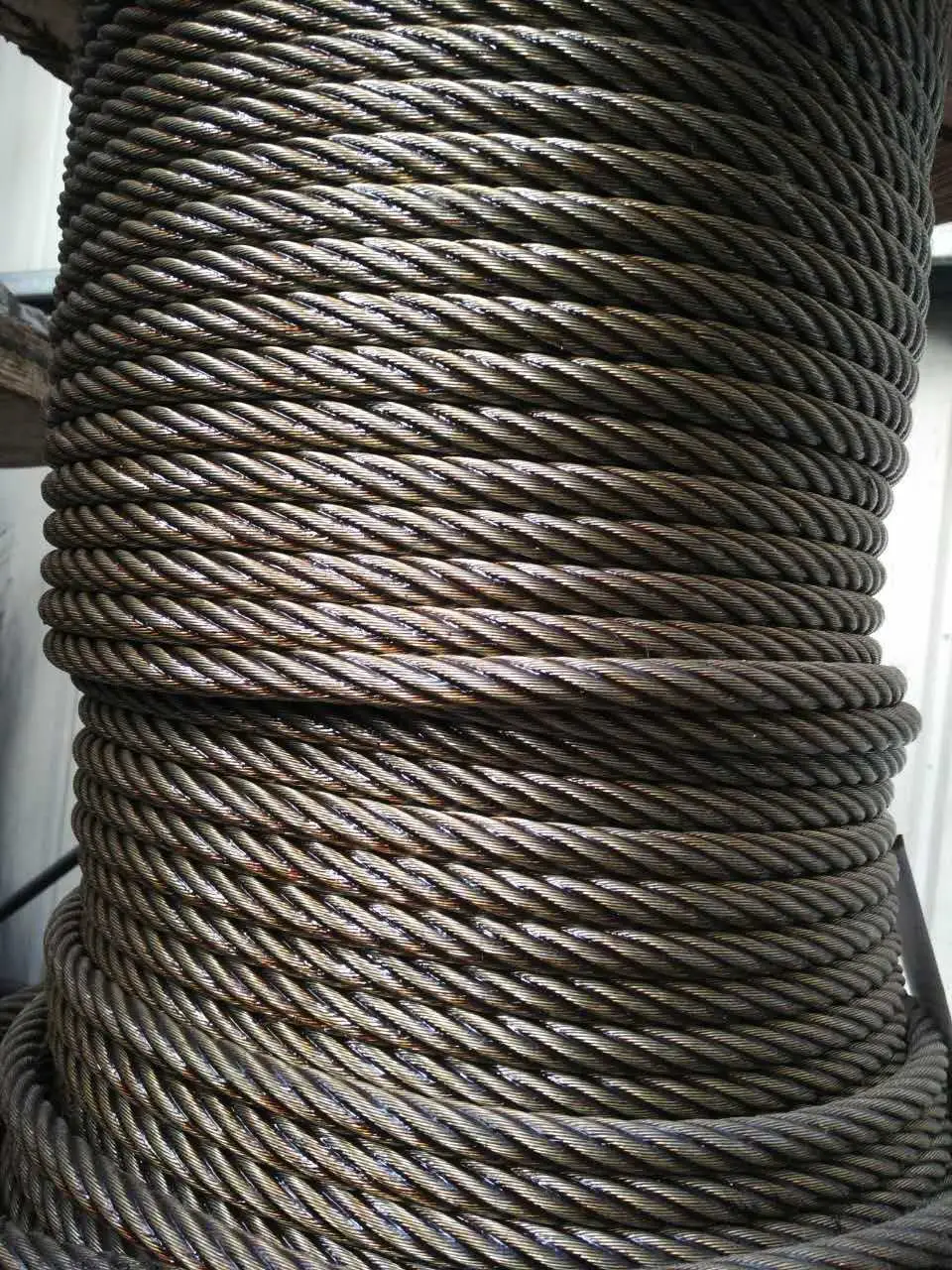 Steel Wire Rope 22mm 28mm 34mm,6x36,6x29,19x7 High Quality - Buy Steel ...