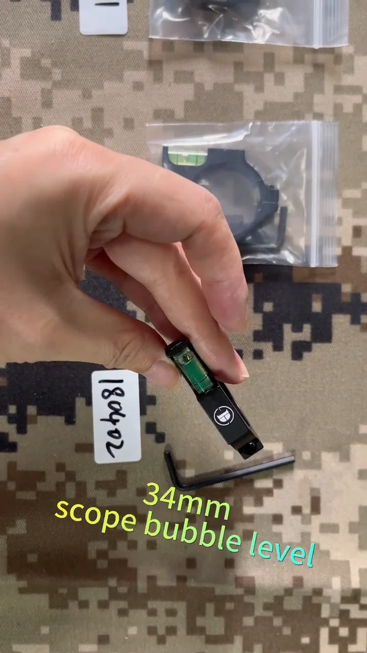 Scope Level Fixture Scope Mounts And Accessories Outdoor Hunting Bubble Level For Hunting Black 30 