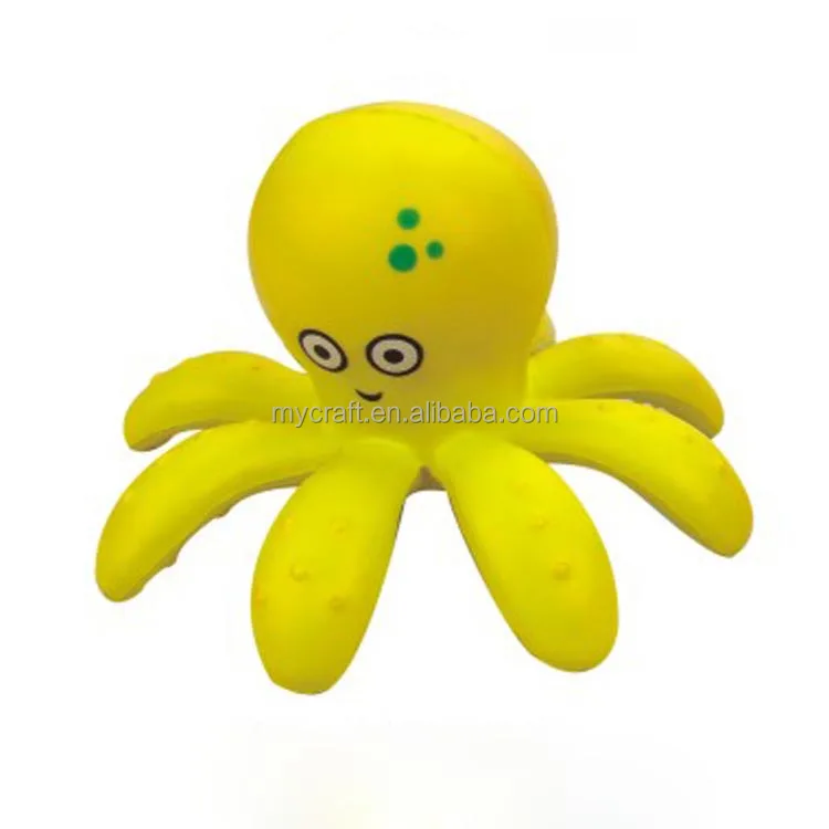 Cute Squishy Marine Animal Stress Relief Toy - Soft PU Foam Fish