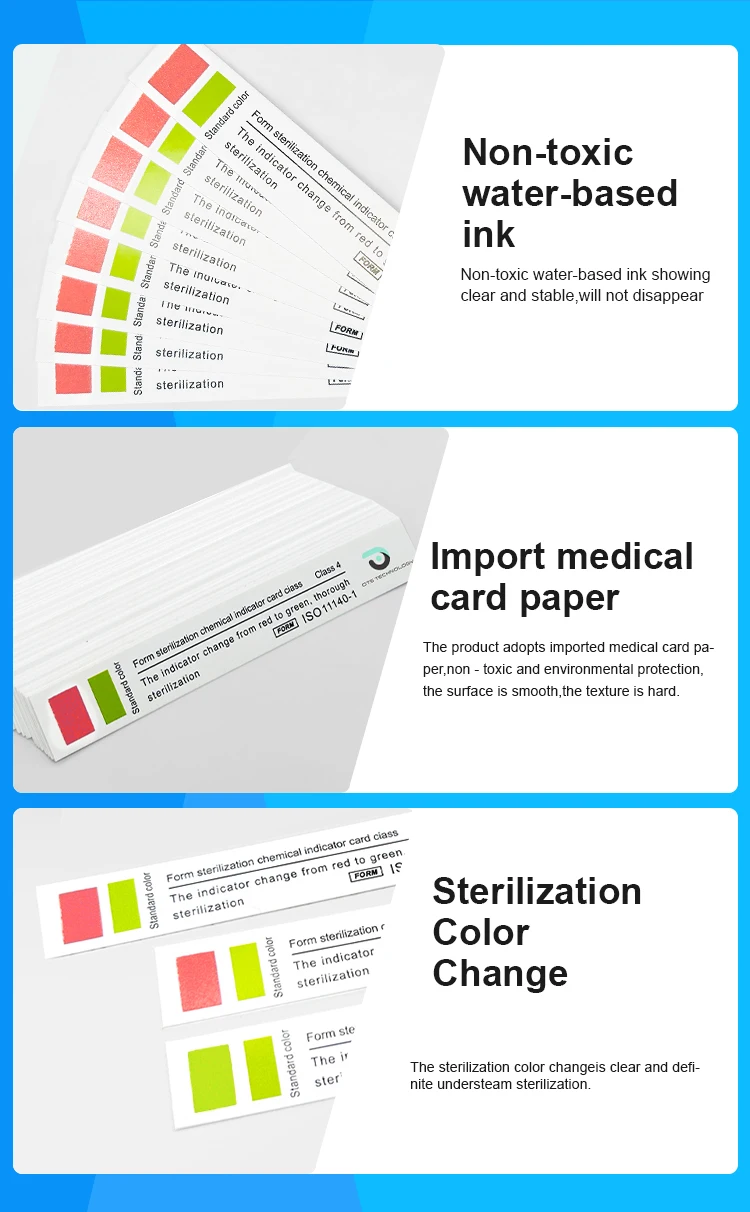 Disposable Medical Autoclave Formaldehyde Indicator Strips - Buy ...