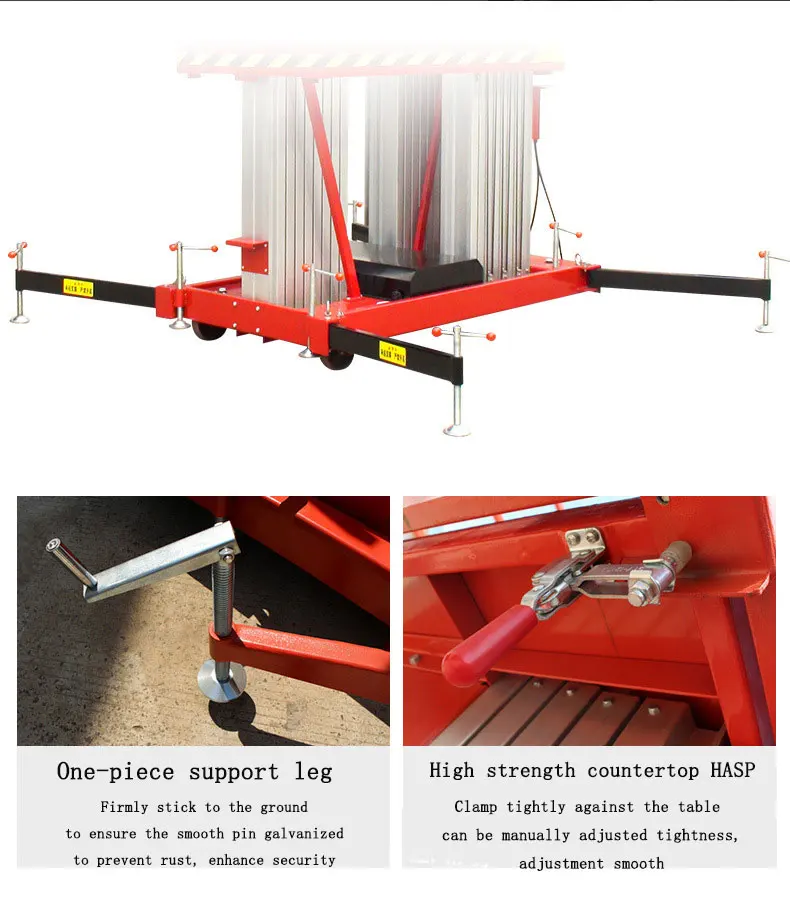 Hot Sale Electric Ladder for Aerial Work - 12-16m Platform