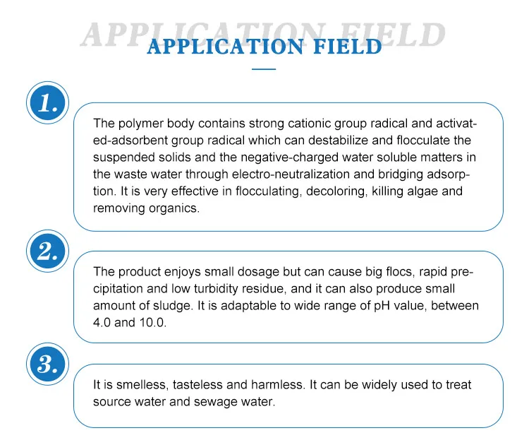 Polydadmac Solisep Mpt150 Flocculant For Water Treatment - Buy ...