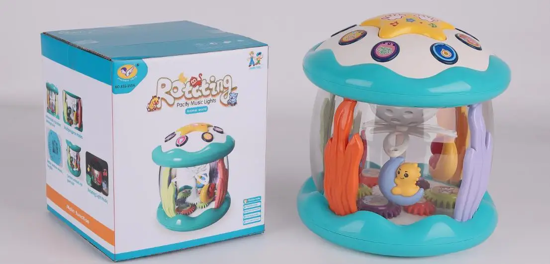 Hot Sale Hand Clap Drum Projection Ocean Paradise Baby Toys Education ...