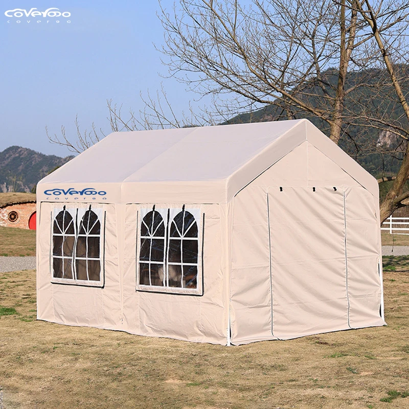 Custom Heavy Duty 3x6 Garage Tent Large Storage Industrial Car Parking ...