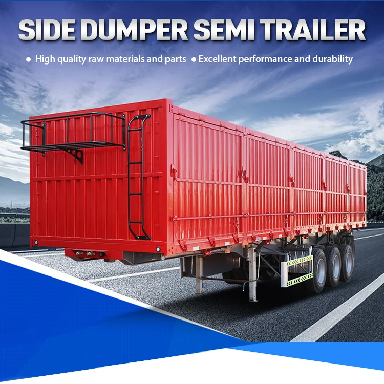 The Whole Series Of Trailer Hot Selling 3 Axles 30cbm 40ton For Coal ...