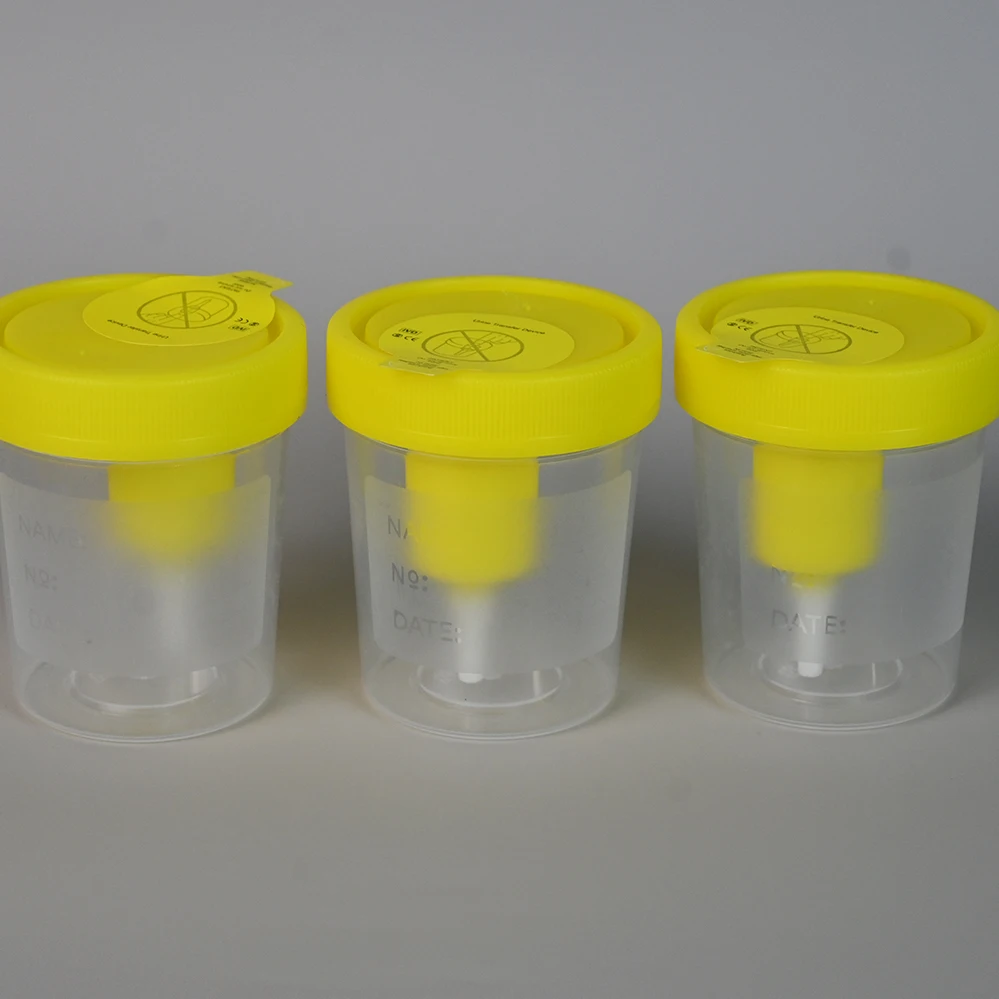 MED Wholesale Hospital Sterile Fecal Sputum Stool Sample Cup Plastic ...