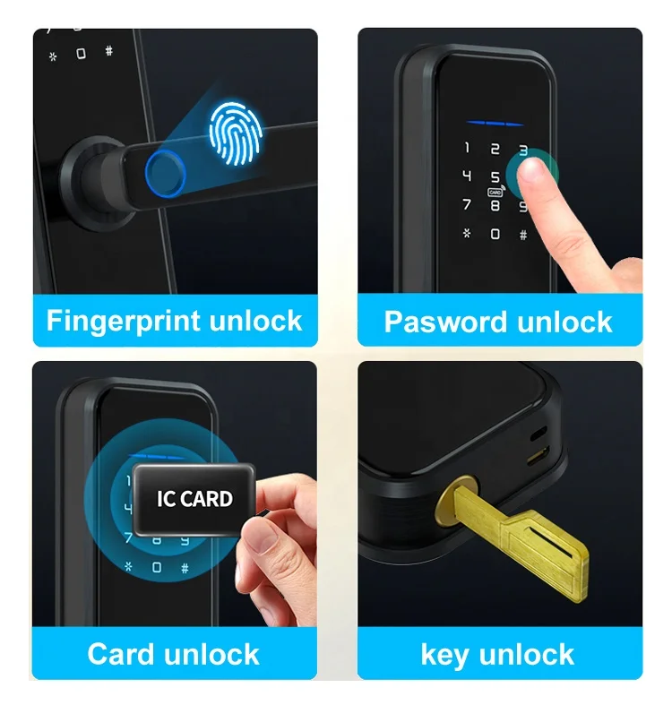 Ttlock Smart Fingerprint Door Lock with App Control | Secure Access for ...