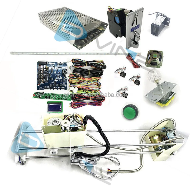 Amusement Spare Part DIY Arcade Toy Crane Claw Machine Kit