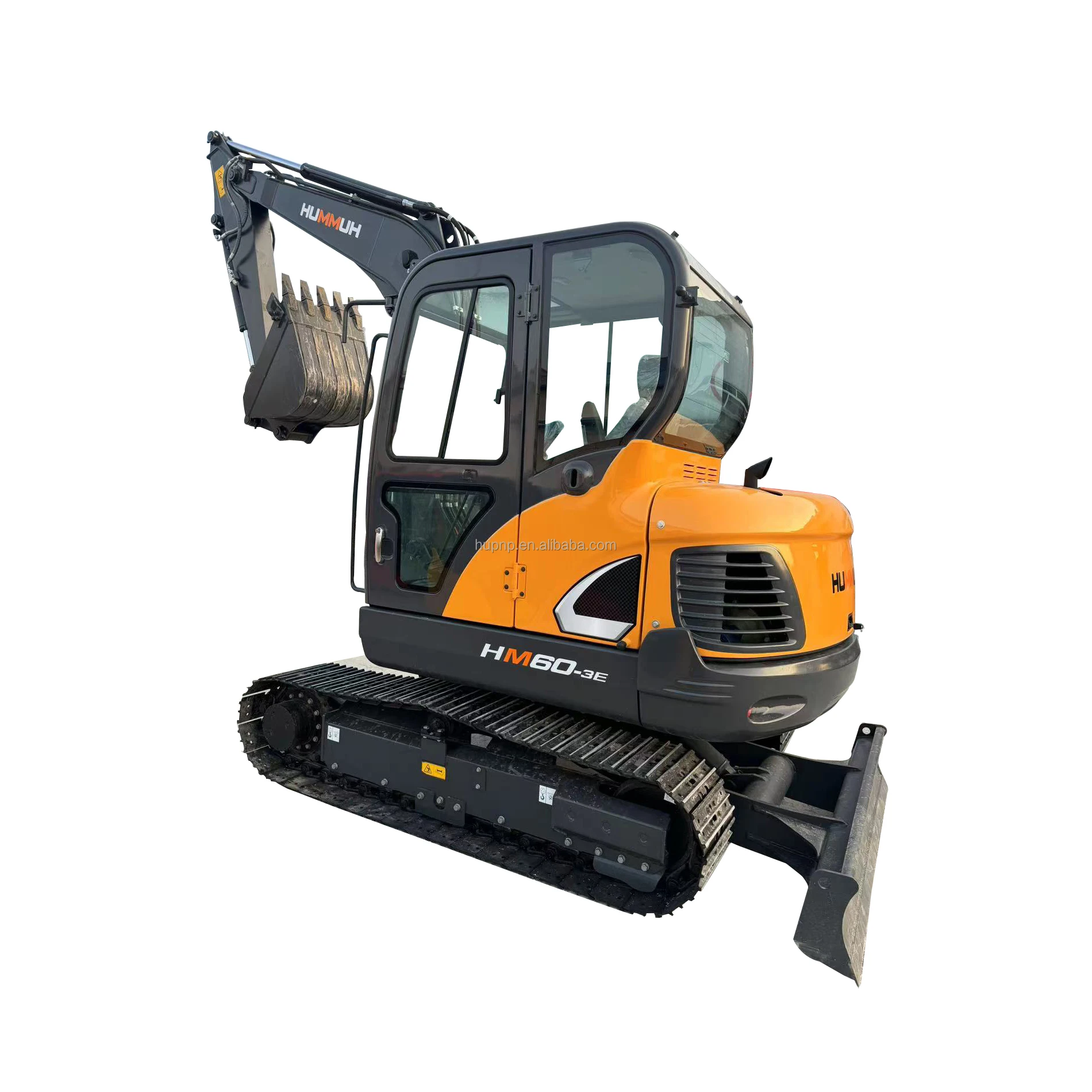 Crawler Excavator Hupnp Digger Crawler Excavator 5 Ton 6 Ton 7 Ton Mini ...
