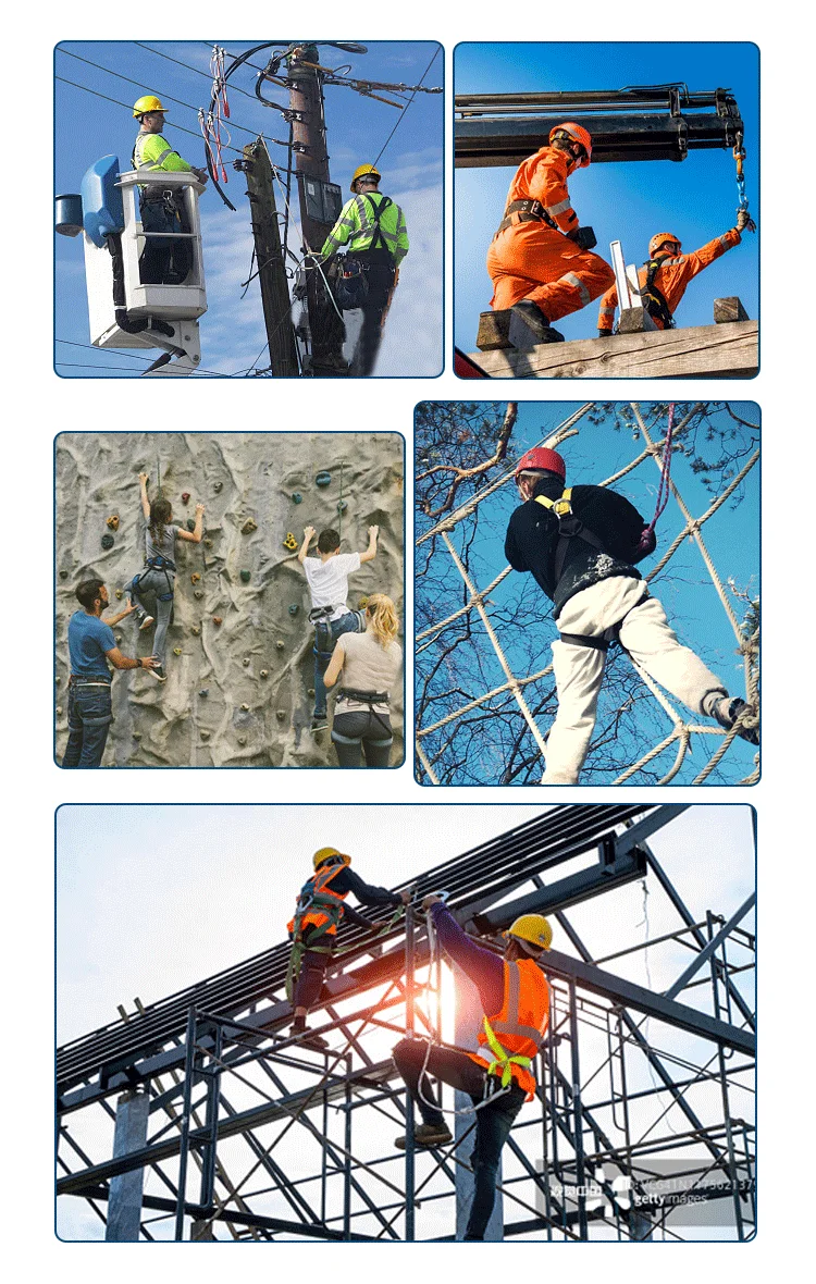 Adjustable Safety Harness - Full Body Fall Protection