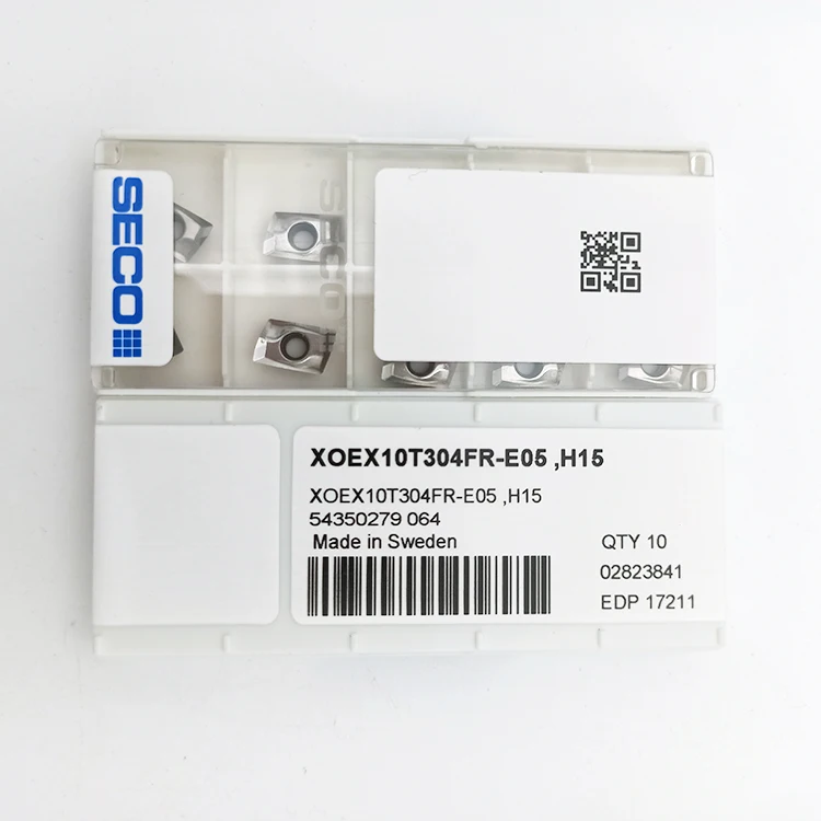 Hc Hard Carbide Famous Brand Cnc Carbide Insert Milling Insert ...