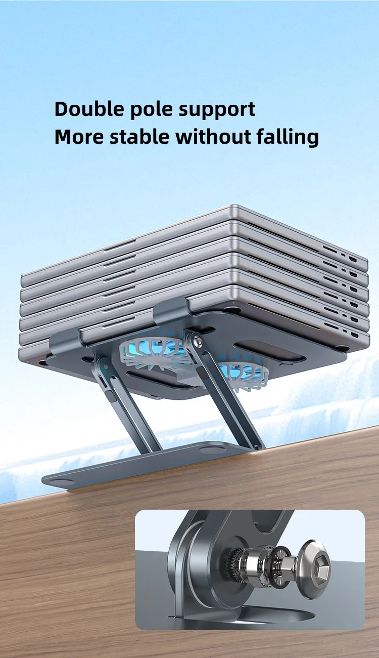 Desktop Laptop Bracket Foldable Storage Laptop Heat Dissipation Bracket ...