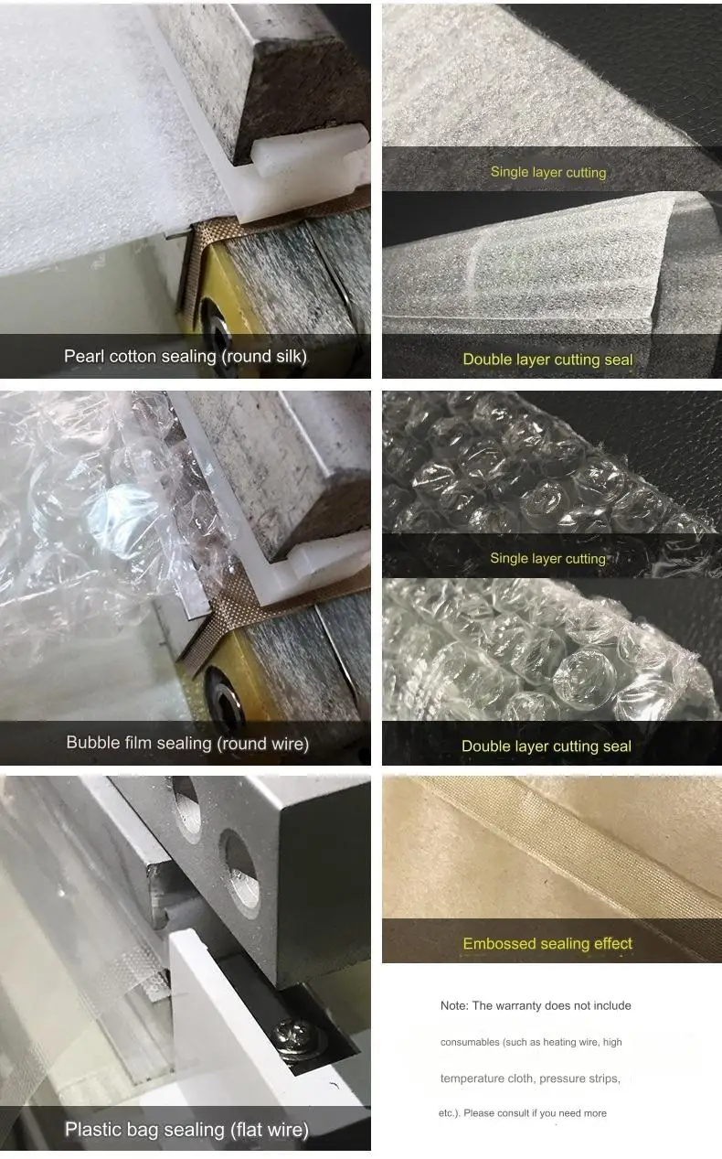 Vertical Sealing Machine Continuous Band Sealer Power 500w Sealing ...