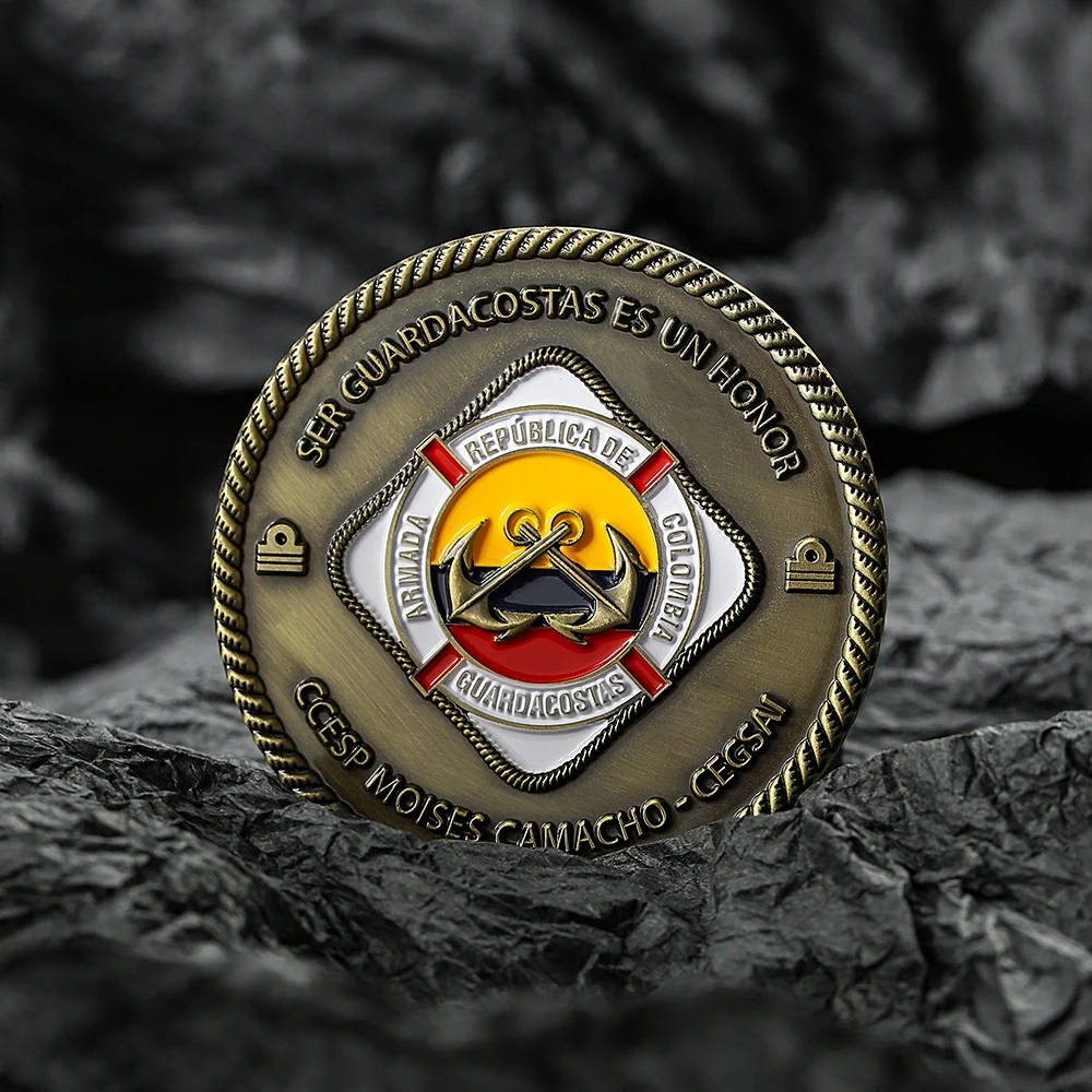 Free Sample Coin Custom Design Your Own Logo Enamel Coins Collections ...