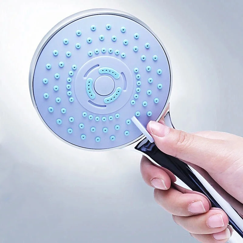 Five Gears Shower Head Bathroom Pressurized Rain Handheld Shower Set ...