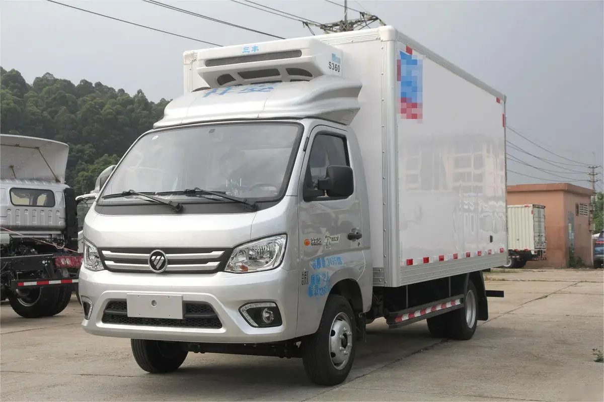 Customized Small Cold Trucks Mini Refrigerated Truck Freezer Truck for ...