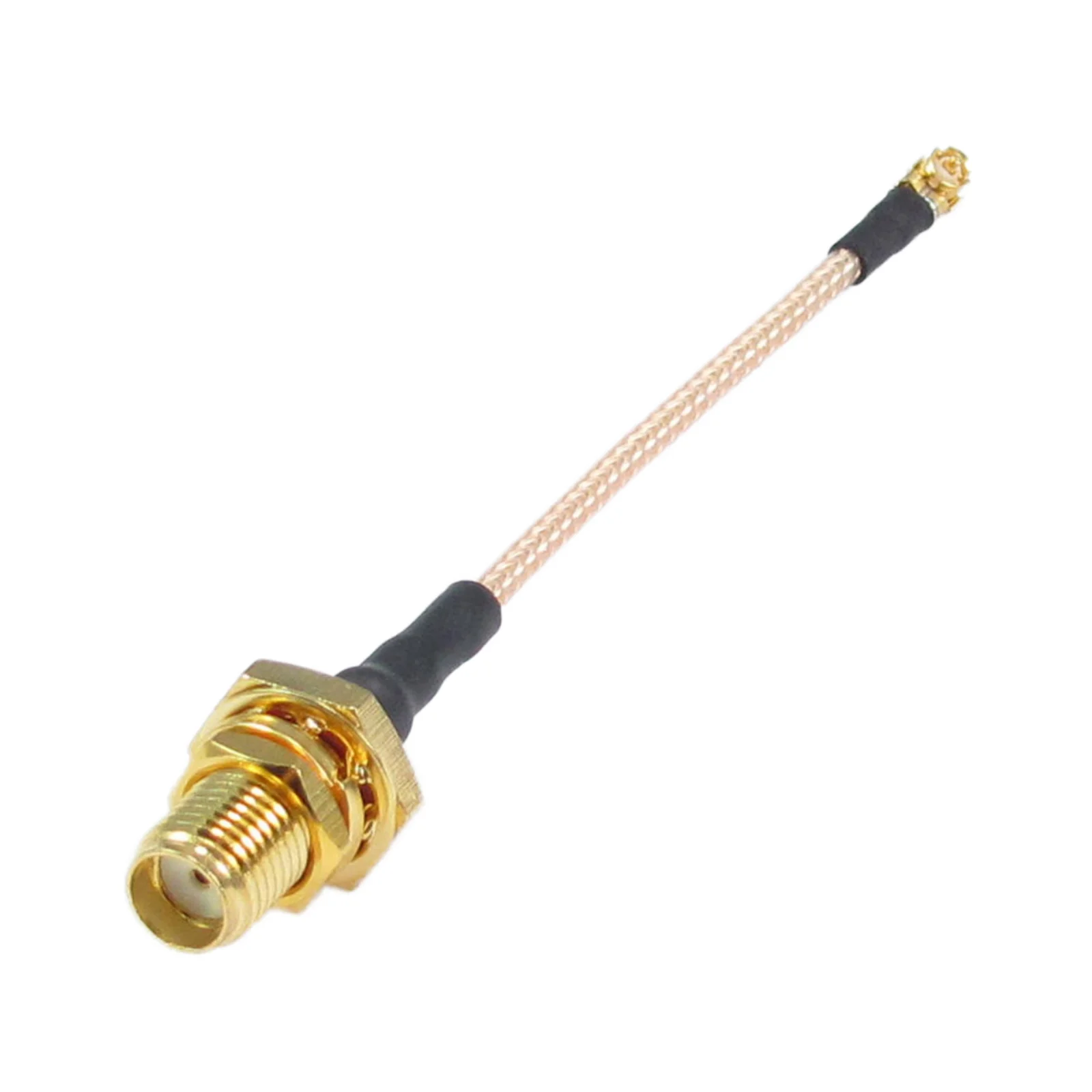 Female Bulkhead Waterproof 50ohm IPX Micro RF Coaxial Cable Copper ...