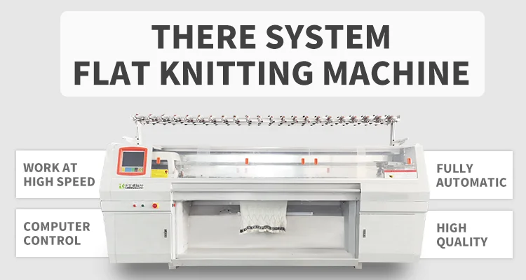 High Speed Factory Automatic 12 Gauge Computerized 3 System Flat ...