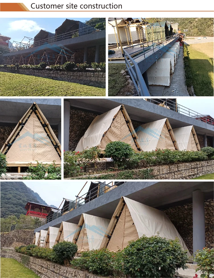 Outdoor Triangle Tents - Luxury Camping & Glamping Options