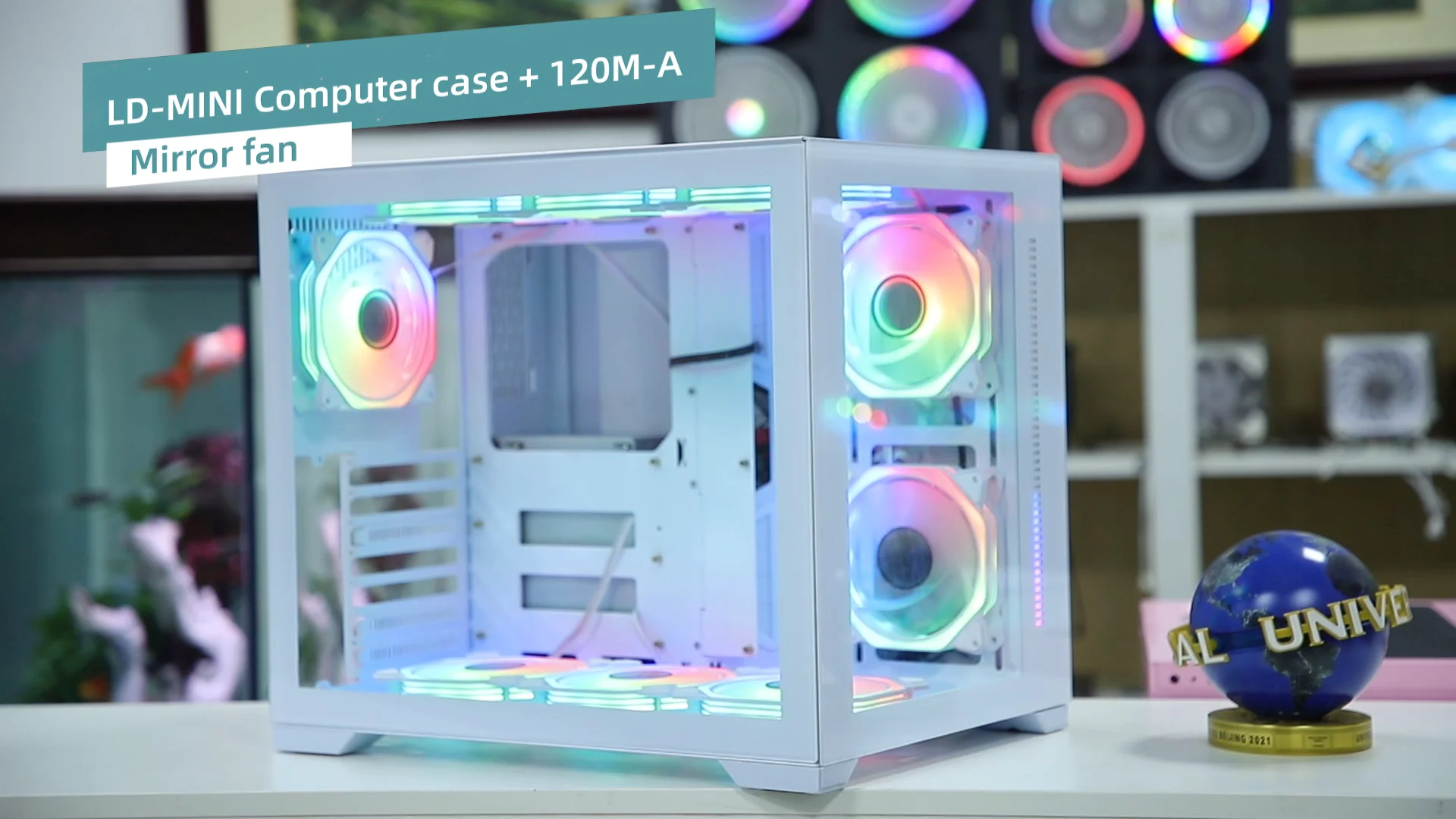 High Quality Oem Pc Case Led Strip Desktop Mid Tower Case Gaming ...