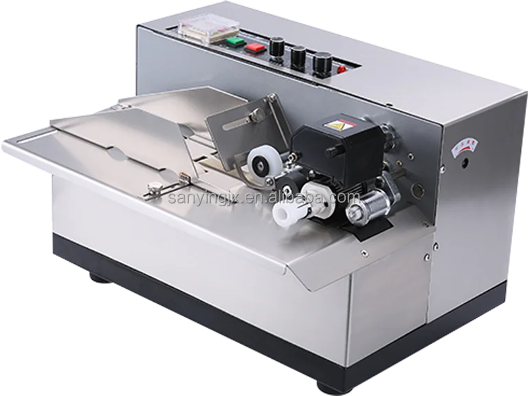 My-380f/w Stainless Steel Solid Ink Expiry Date Batch Coding Machine For Plastic Bags - Buy ...