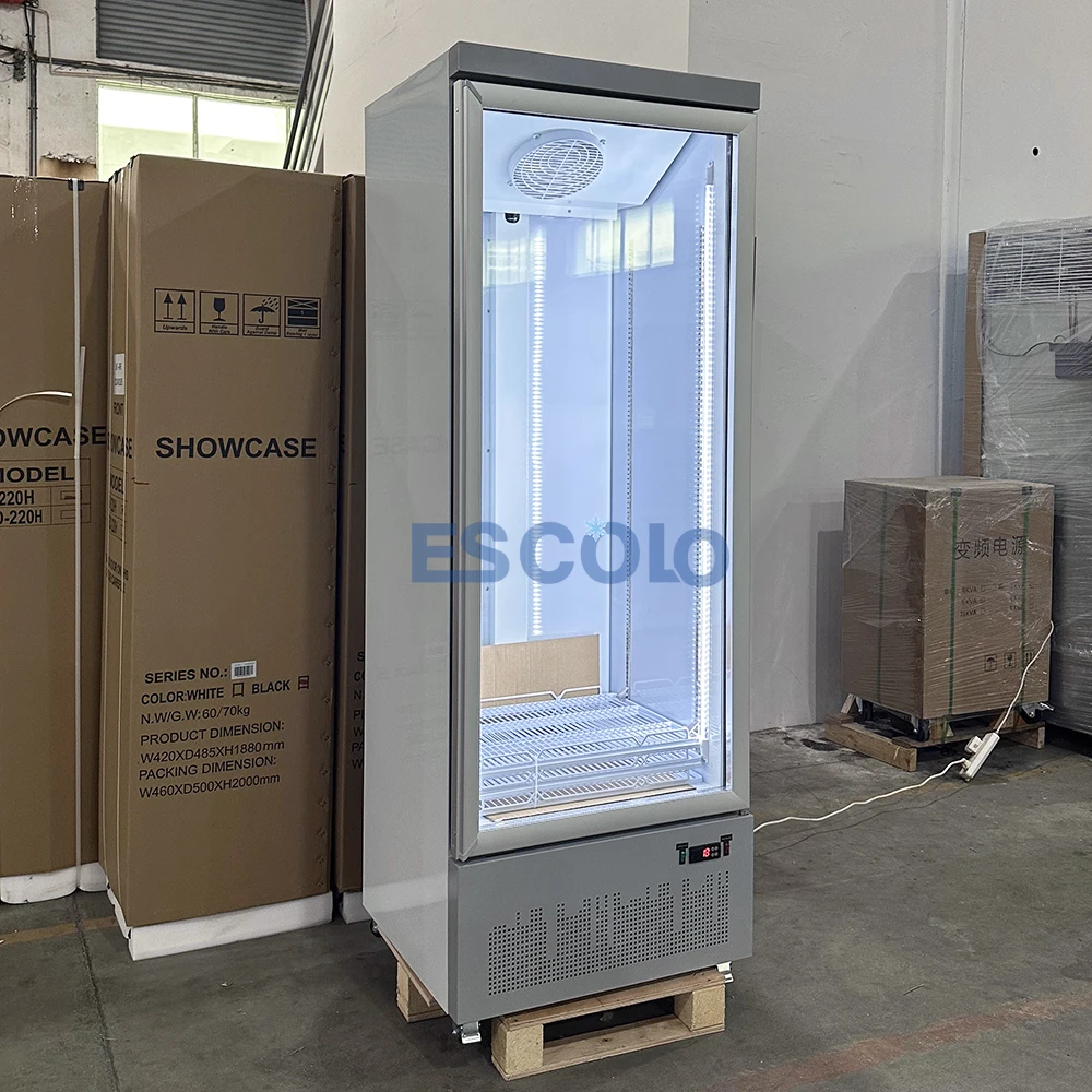 800L Commercial Display Freezer - Upright Vertical Design